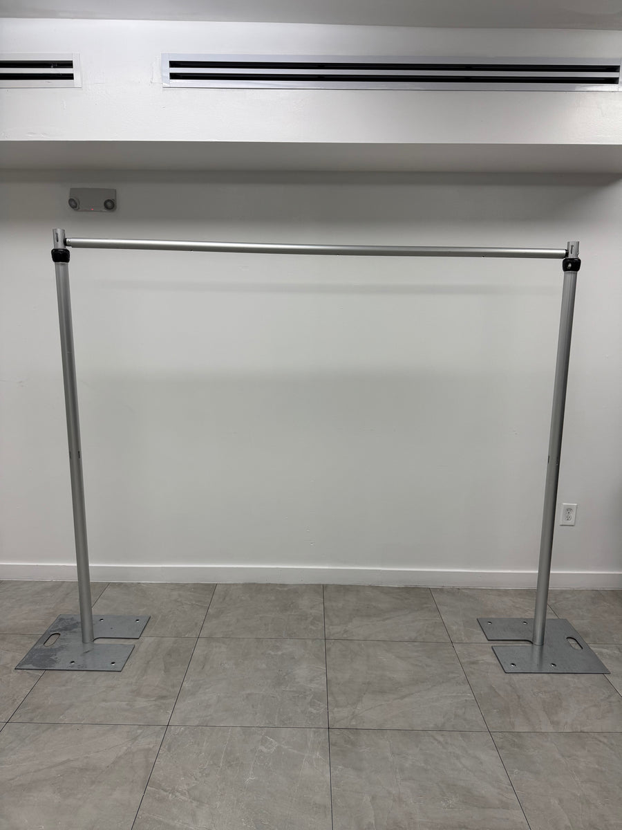 Pipe And Drape Adjustable Backdrop Poles – THE PLAY MIAMI